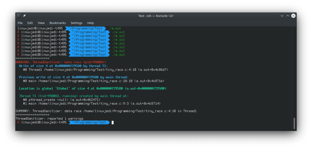 Sanitizers, The Alternative To Valgrind - LinuxJedi's /dev/null